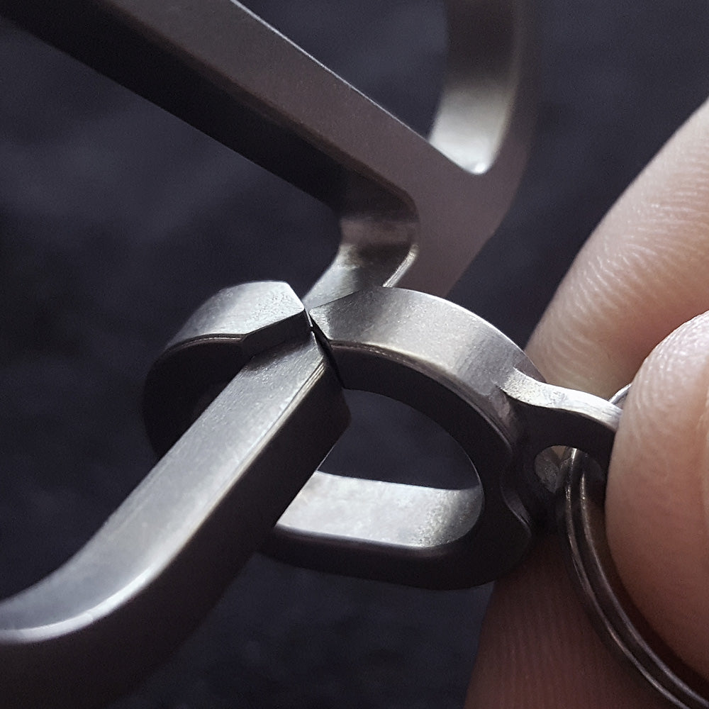 Additional Titanium MINI LINX™ Key Rings – MSTRMND Collective - Slim ...